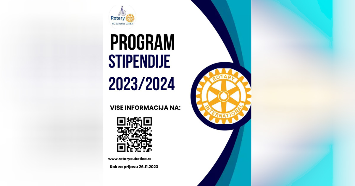 Конкурс за доделу стипендија за школску 2023 24 годину које додељује